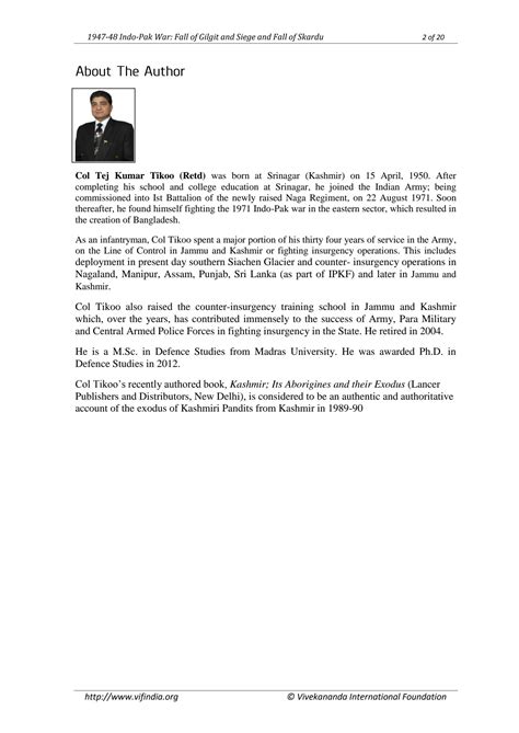 Solution 1947 48 Indo Pak War Fall Of Gilgit And Siege And Fall Of Skardu 1 Studypool