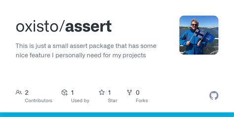 Github Oxistoassert This Is Just A Small Assert Package That Has Some Nice Feature I