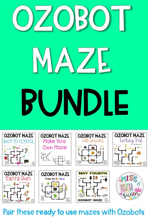 Ozobot™ Coding With Robots Elementary Coding Maze Robotics Makerspace