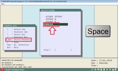 how to view maximum level stock report in marg software