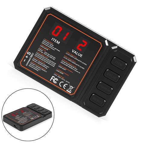Damifu Rc Esc Programming Card Digital Programmer For 10 Rc Car