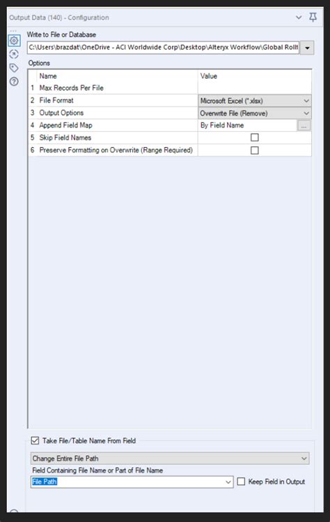 solved entering a file path in the formula tool alteryx community