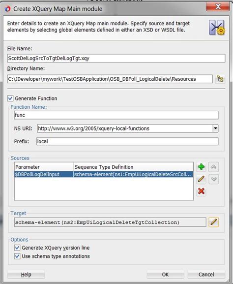 Osb Db Adapter Poll Delete Logical Records Using Oracle Service Bus 12c