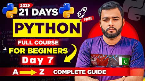 day 7 python programming language tutorial lists and list comprehension