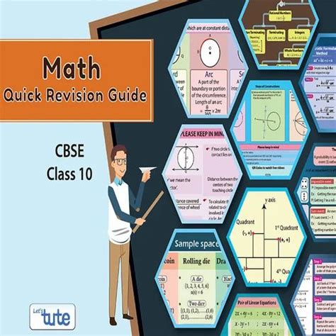 Mathematics Book Charts And Formula Class 10 Cbse Revision Guide At
