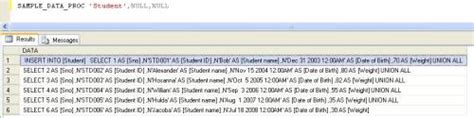 How To Generate Insert Statements From Table Data Using Sql Server Sql Server Portal