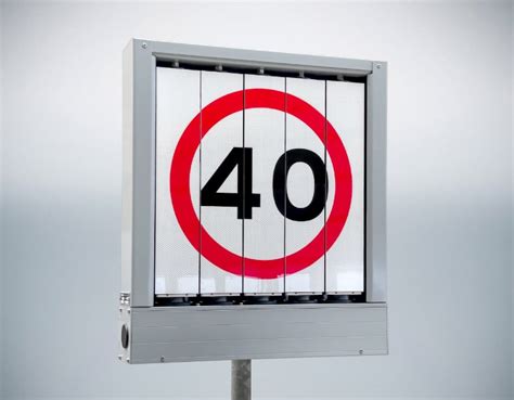 Variable Speed Limit Signs Rotapanel