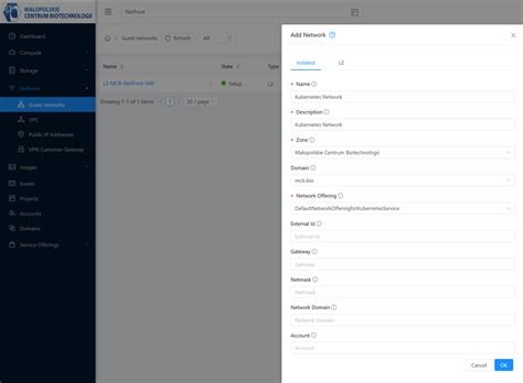 CloudStack Kubernetes Plugin