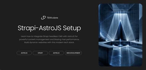 Set Up Strapi With Astrojs For Dynamic Content