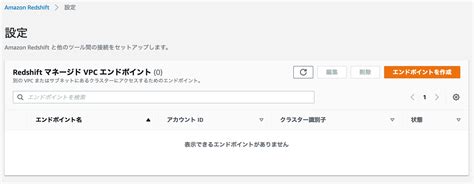 Redshift Vpcエンドポイントまとめ Tugurur
