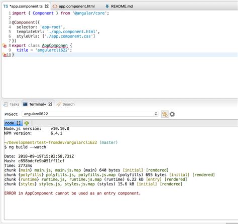 Inconsistent Results From Ng Build Watch · Issue 12311 · Angular