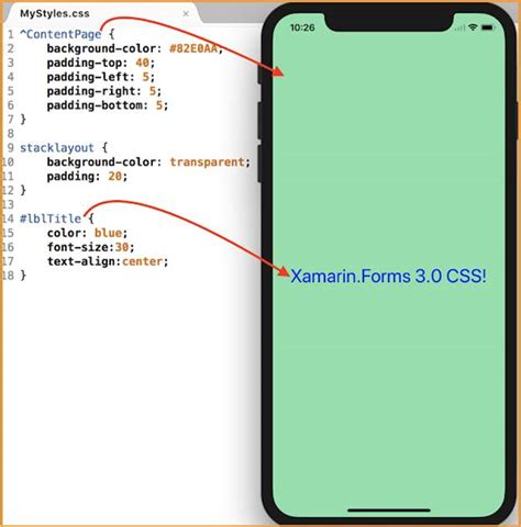 Xamarinforms 30 Features Css Support In Xaml