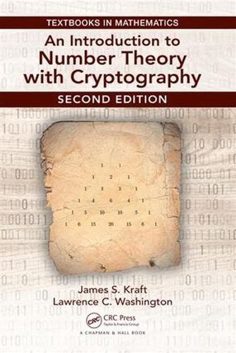 An Introduction To Number Theory With Cryptography By James Kraft