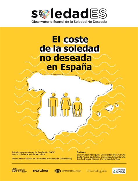 El Coste De La Soledad No Deseada En Espa A Confederaci N Salud