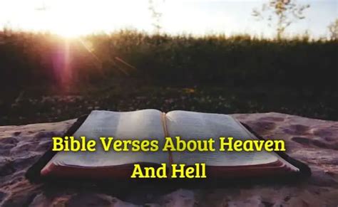 Top 47bible Verses About Heaven And Hell Kjv Scripture