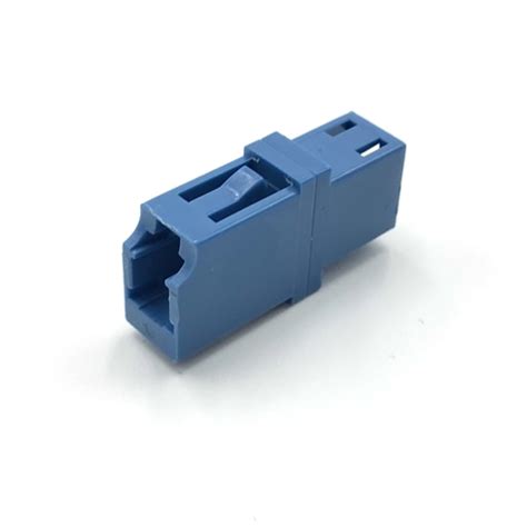 Lc Simplex Singlemode Coupler Blue Eono Fiber Expert