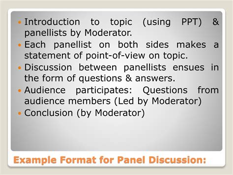 Ppt Panel Discussion Powerpoint Presentation Free Download Id 8822460