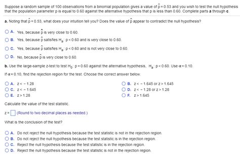 Solved Suppose A Random Sample Of 100 Observations From A