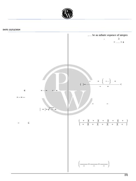 006 Test Paper And Solutions 03 Only Pdf Pdf Factorization Algebra