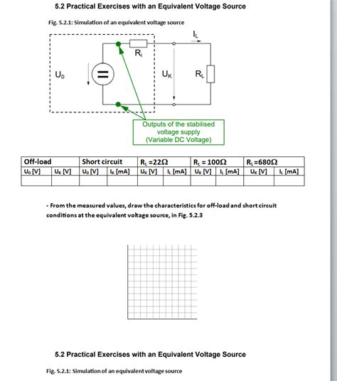52 ﻿practical Exercises With An Equivalent Voltage