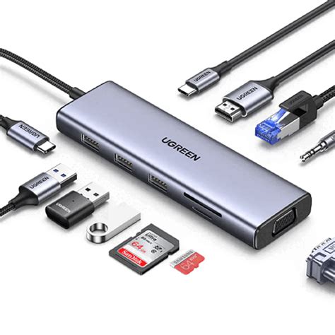 Ugreen Usb C 10 In 1 Multifunction Adapter 15cm Cm49815601