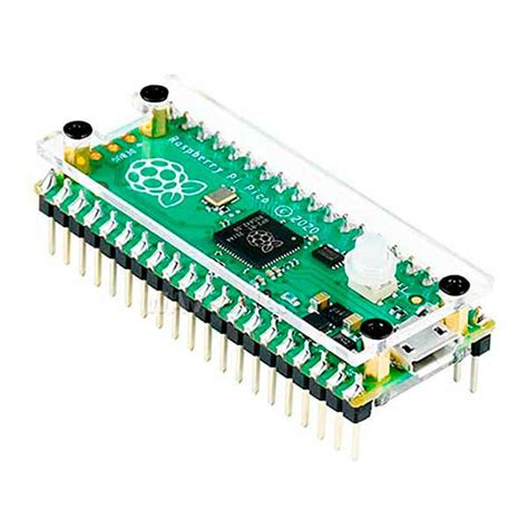 Onpadru Прозрачный акриловый корпус для Raspberry Pi Pico с кнопкой Цена 24000 руб