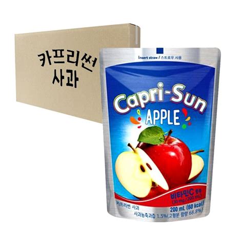 농심 카프리썬 사과 200ml 20개입 [박스] 홈플러스 택배배송