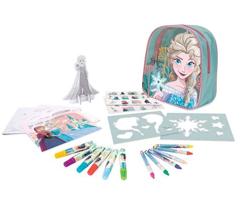 Комплект за рисуване и оцветяване в раница Замръзналото кралство КОМСЕД