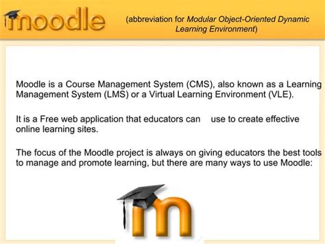 Moodle Ppt