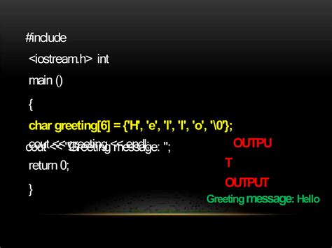 Cpp Overviews Notes Variable Data Types Notes Ppt Cpp Overviews Notes Variable Data Types Notes Ppt
