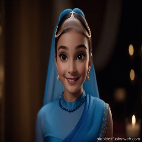 Modify Image Genie To Year Old Brunette With Smile Stable