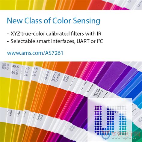 New AS7261 Color Sensor From Ams Offers Superior Performance With Lower BoM And Assembly Costs