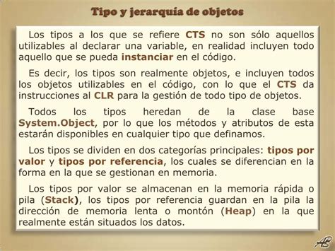 Pdf Framework Net 35 05 Tipo Y Jerarquía De Objetos Dokumentips