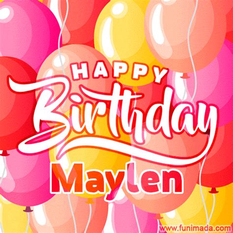 Happy Birthday Maylen S For Her Download On
