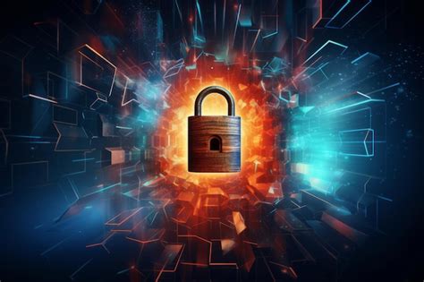 Premium Photo Enhancing Cyber Security With The Firewall Privacy Concept