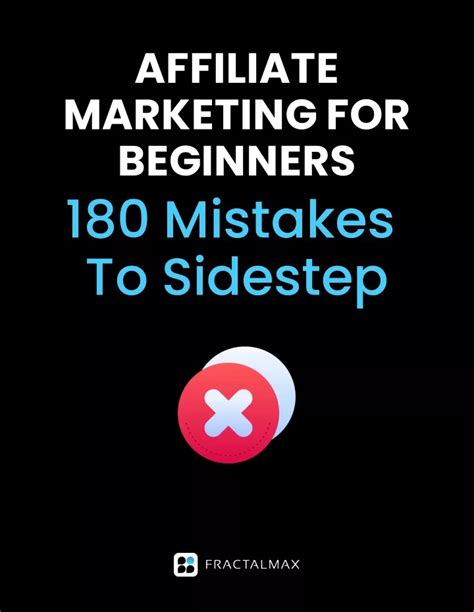 Ppt Affiliate Marketing For Beginners 180 Mistakes To Sidestep