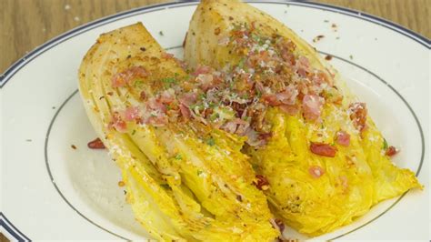 알배추 스테이크ㅣ알배추 이렇게 요리 하세요 비주얼도 맛 도 최상급 요리 Asmr Youtube