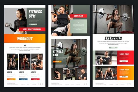 Free Vector Gradient Blog Template Design