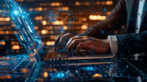 Cyber Security Network Data Protection Business Technology Premium Ai Generated Image