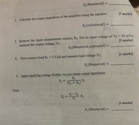 11 to measure ac input impedance zi connect an