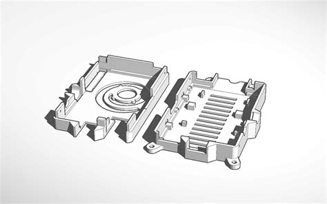 3d design raspberry pi mount tinkercad