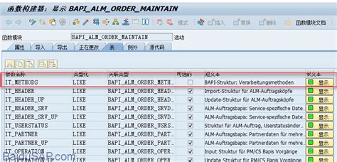 Bapi How To Modify The Working Order Status Bapialmordermaintain