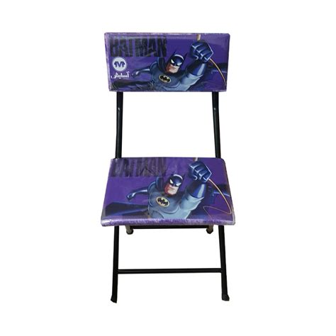 قیمت و خرید ست میز تحریر و صندلی آسایش مدل تاشو باکسدار طرح بتمن