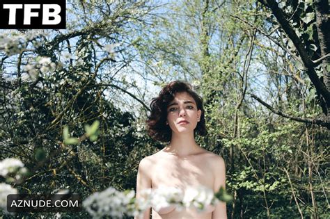 Matilda De Angelis Sexy Poses Topless Showcasing Her Bare Tits In A Photoshoot Aznude
