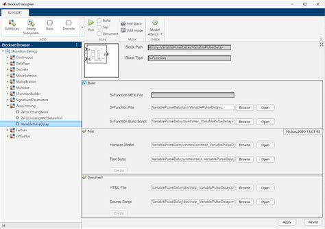 Develop And Deploy S Function Blockset Using Blockset Designer Matlab
