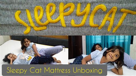 Sleepy Cat Inch King Size Mattress Unboxing Review Sleepy Cat Mattress Youtube