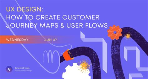 ux design how to create customer journey maps and user flows online