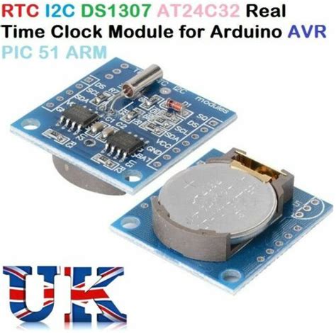 I2c Rtc Ds1307 At24c32 Real Time Clock Module For Ubuy India