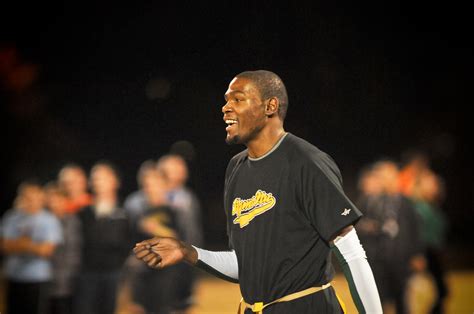 Kevin Durant Flag Football At Oklahoma State Oklahoma City Flickr