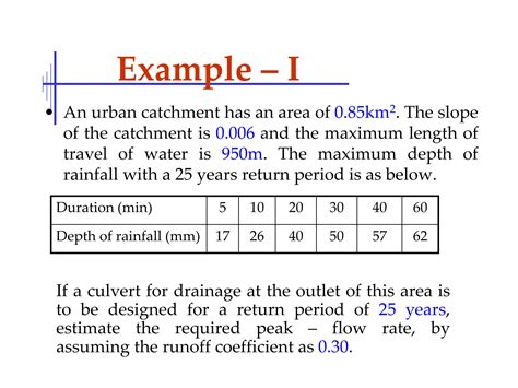 5 Runoff Computation 2 Ppt Geology Science